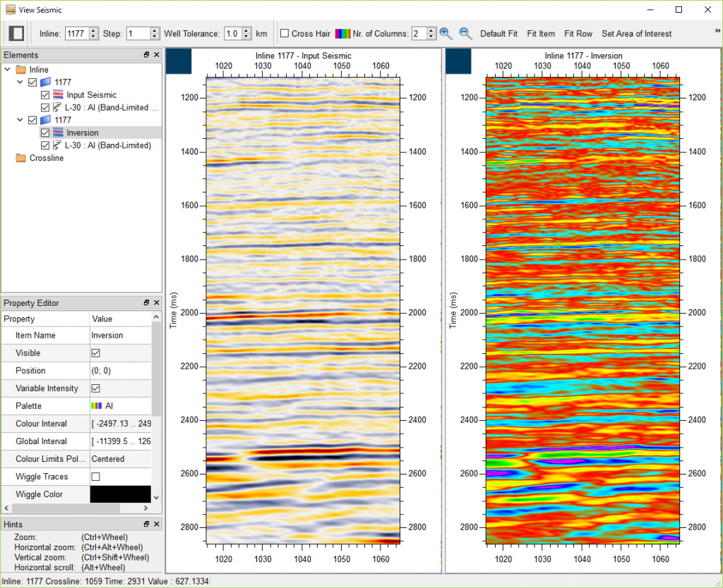 Seismic Coloured Inversion